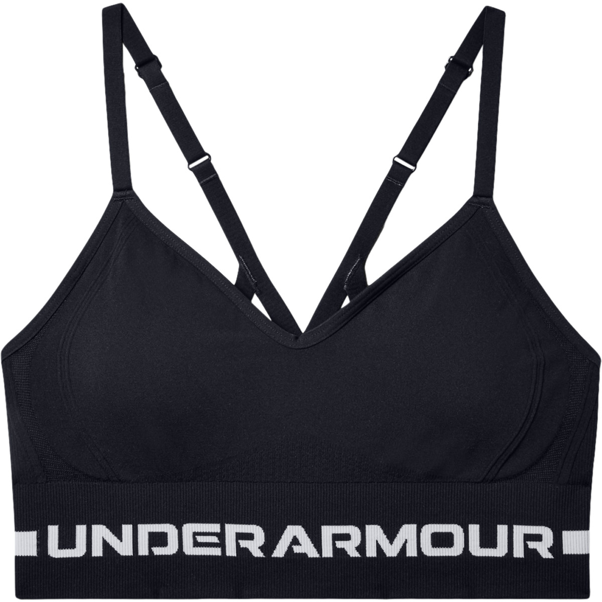 Køb Under Armour Seamless Light Support Sports BH Dame BLACK