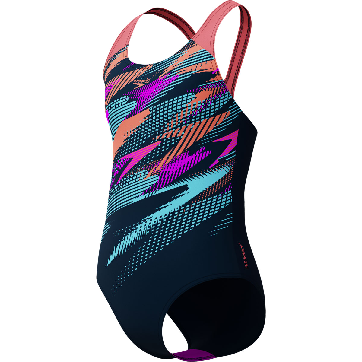 Køb Speedo Digi Placement Splashback Badedrakt Barn BLUE