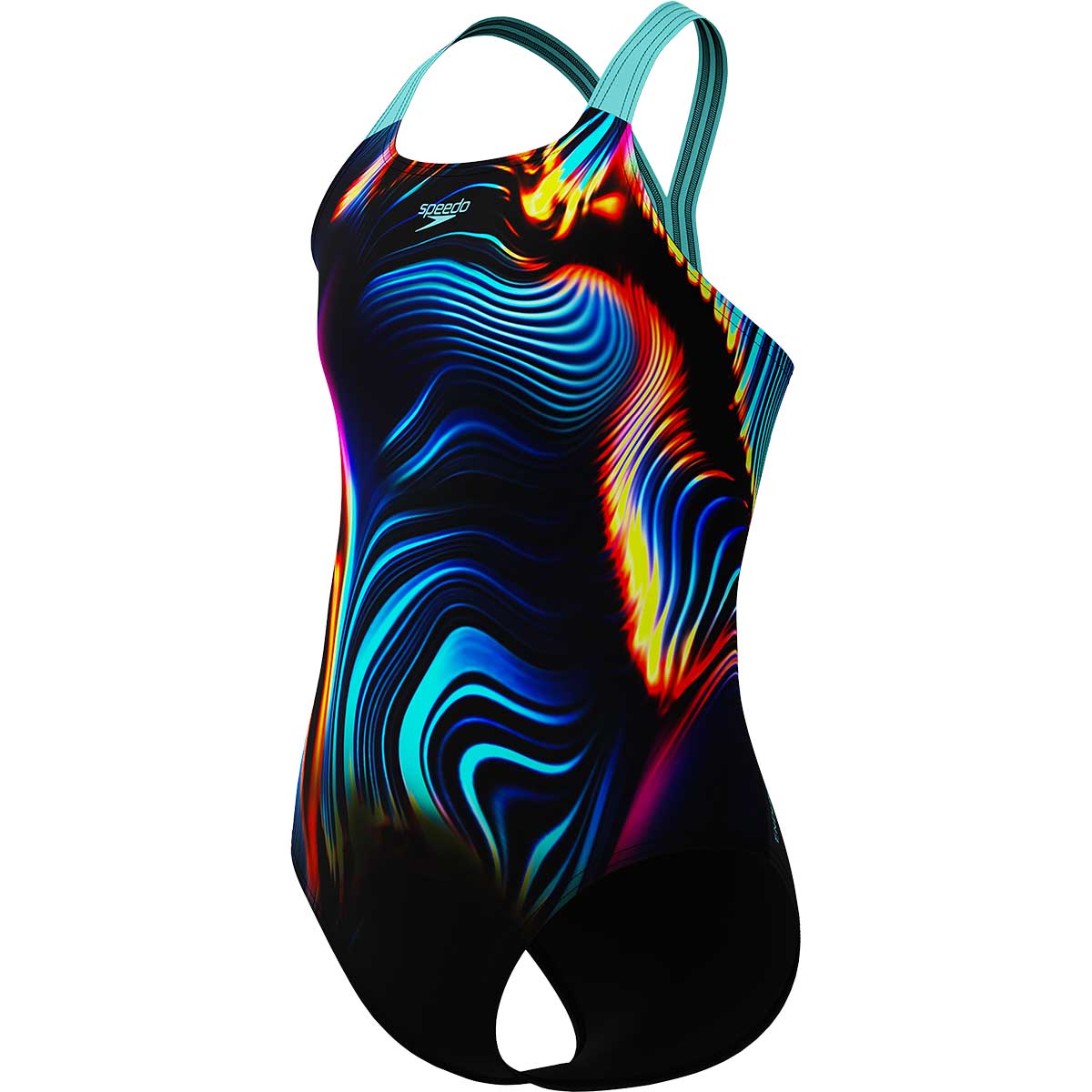 Kjøp Speedo Digital Placement Powerback Badedrakt Barn i BLUE