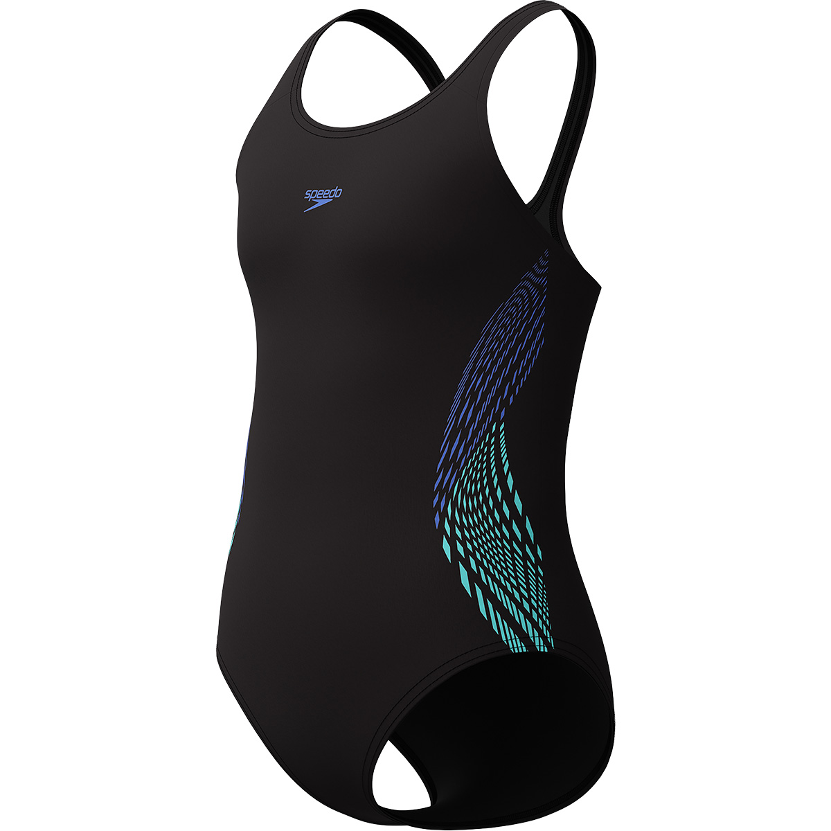 Køb Speedo Placement Muscleback Badedrakt Barn BLUE