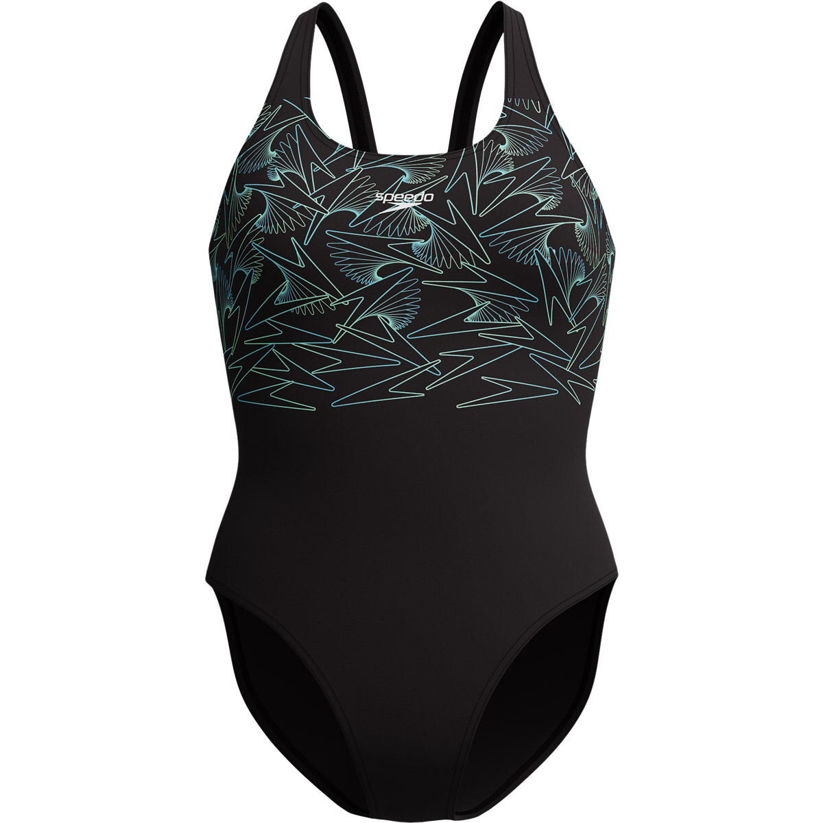 Køb Speedo HyperBoom Placement Muscleback Badedragt Dame Black