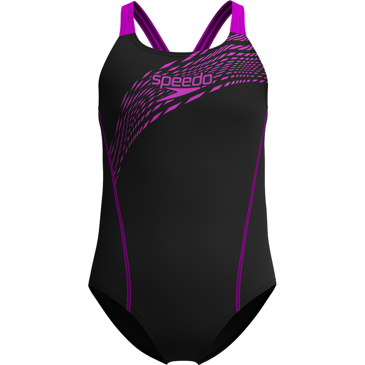 Køb Speedo Medley Logo Medalist Badedragt Barn PURPLE
