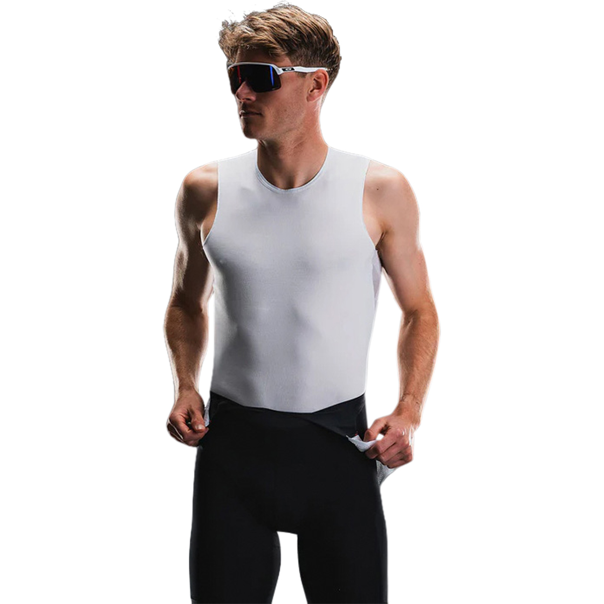 Køb FUSION TEMPO! Pro Shield Baselayer Top Herre White/Grey
