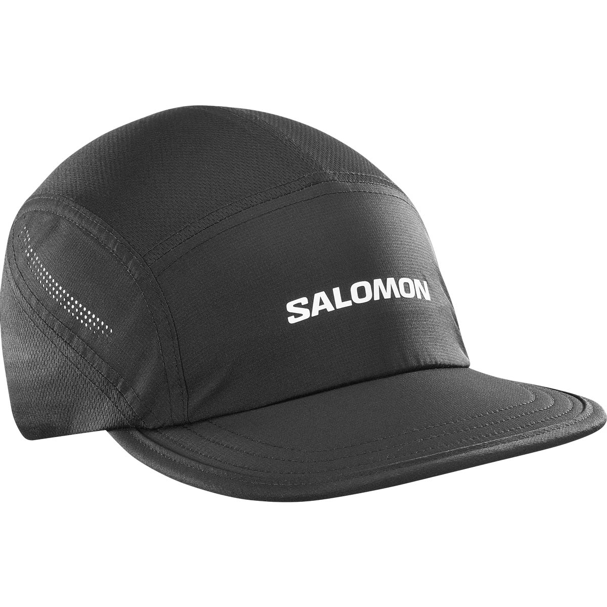 Køb Salomon SHAKEout 7 Panel Cap DEEP BLACK/