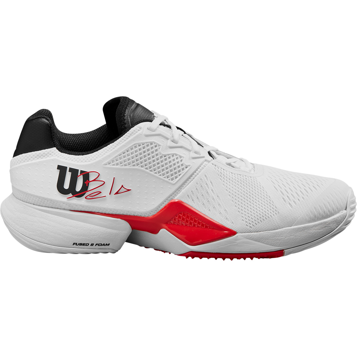 Køb Wilson Bela Tour Padel Sko Herre White/Infrared/Black