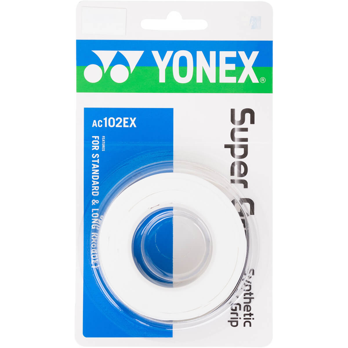 Køb Yonex AC 102 Supergrip WHITE