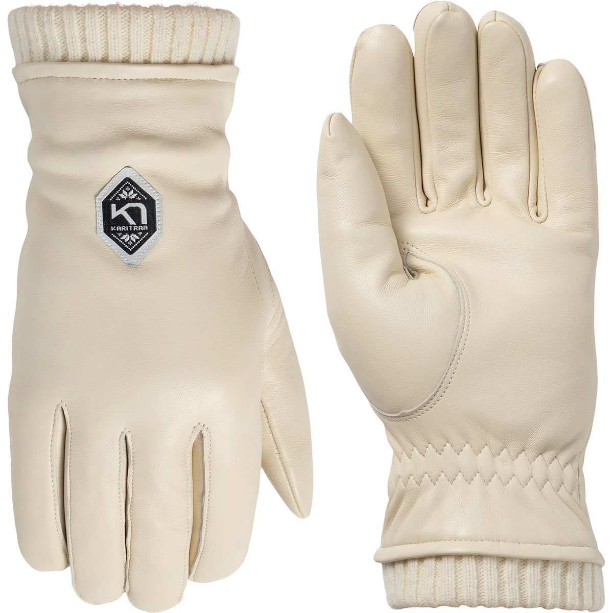 Køb Kari Traa Himle Handsker Dame OFF WHITE