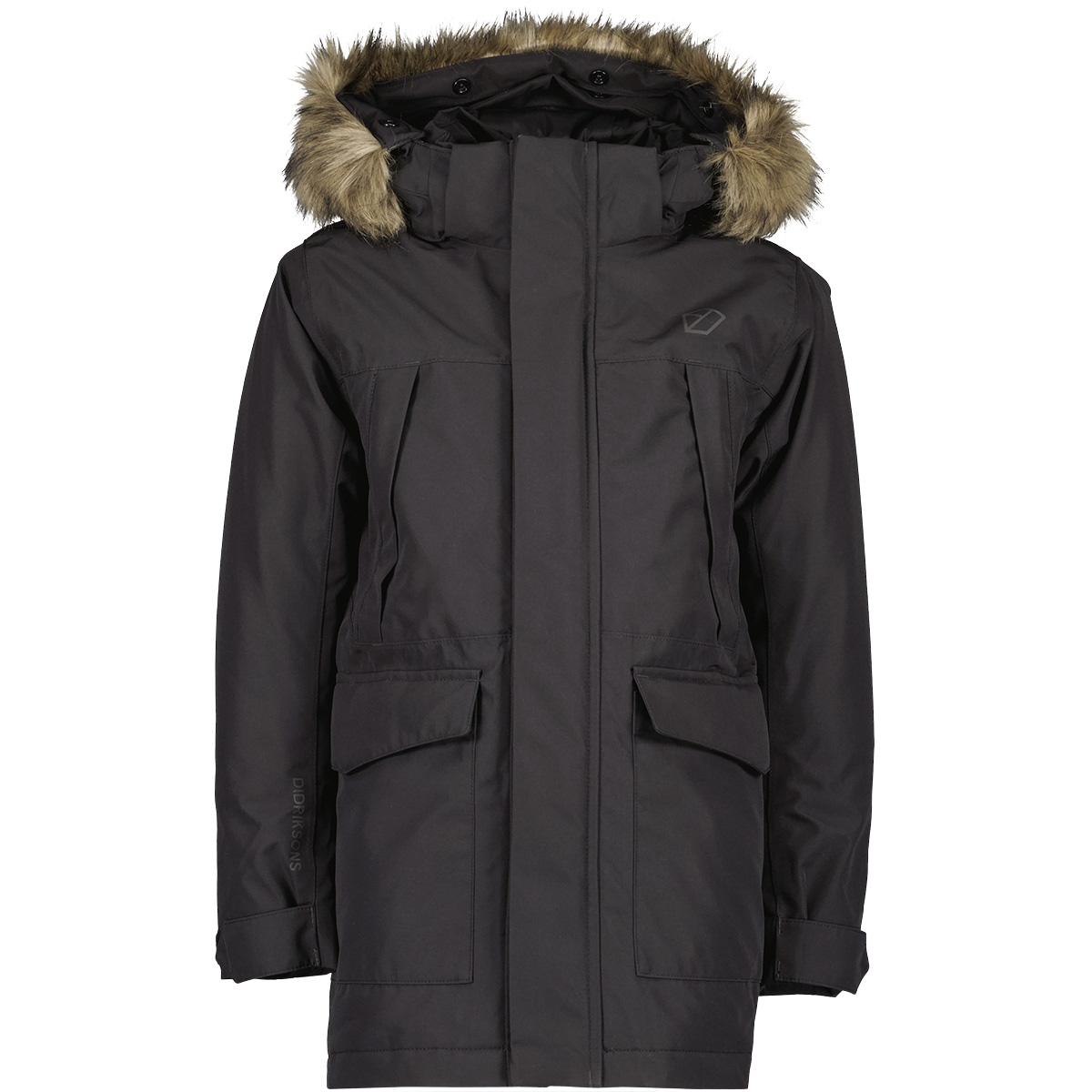 Køb Didriksons Oxid Parka Vinterjakke Barn BLACK