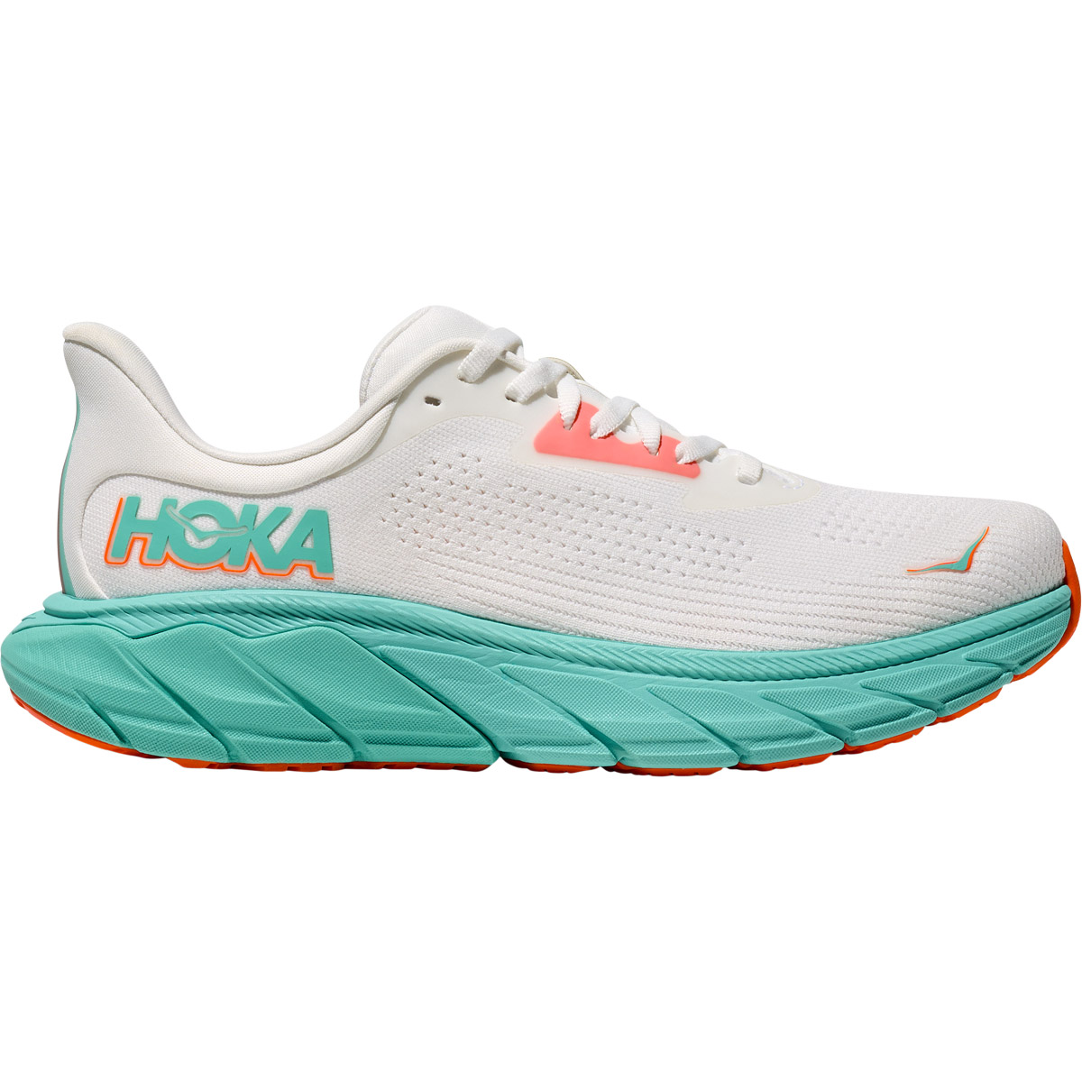 Køb HOKA Arahi 7 løpesko dame FROST / AQUA GLOW