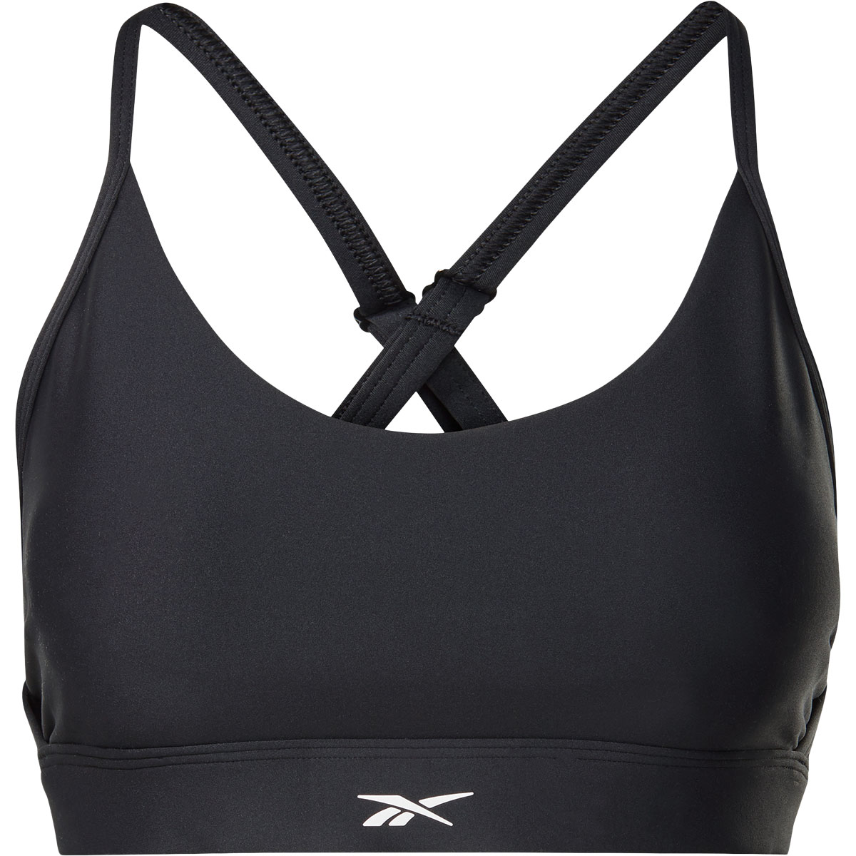 Køb Reebok Lux Strappy Medium Support Sports BH Dame BLACK