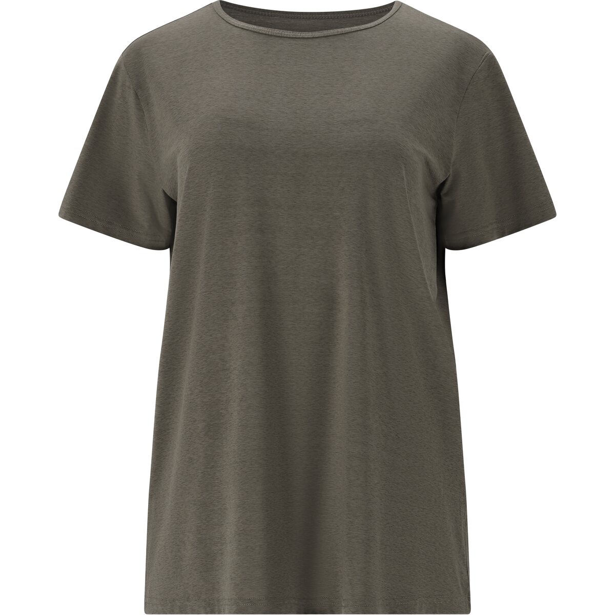 Køb Athlecia Lizzy Slub Løbe T-shirt Dame Gunmetal