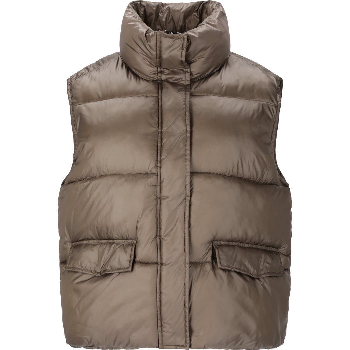 Køb Athlecia Prinsloo Puffer Vest Dame Warm Greige