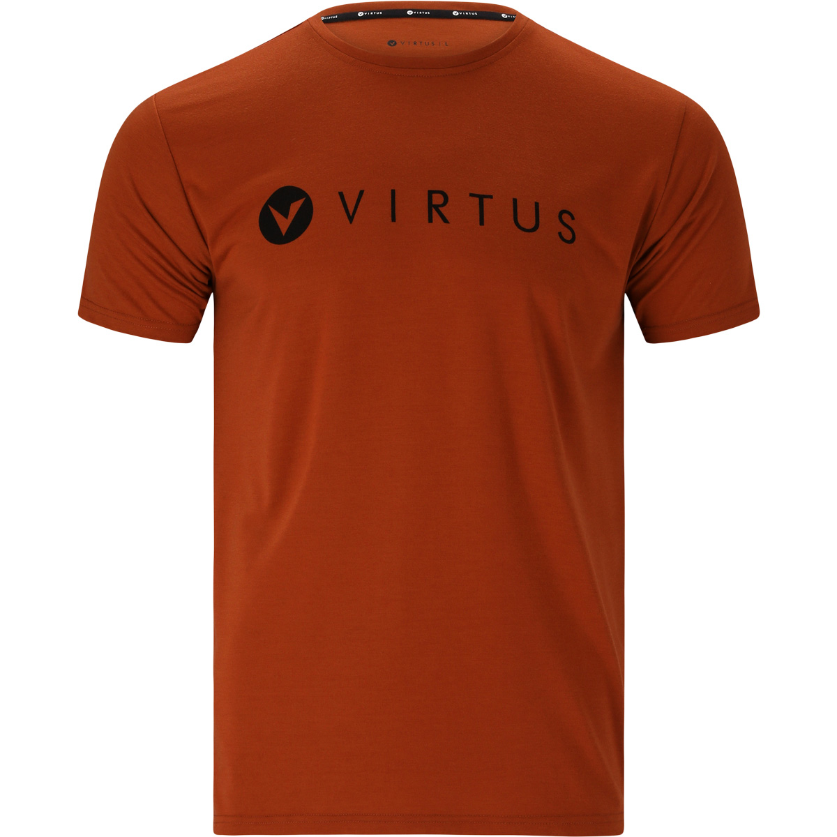 Køb Virtus Edwardo Logo Trænings T-shirt Herre Orange