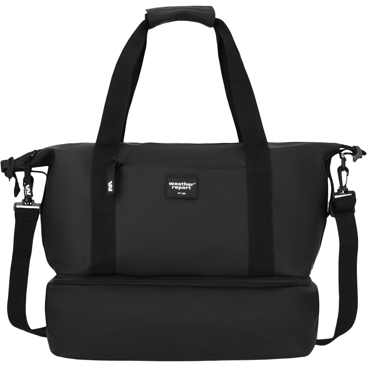 Køb Weather Report Bronze Weekend Bag Black