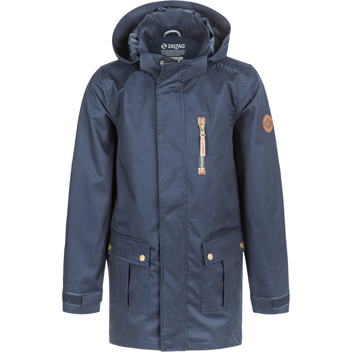 Køb ZigZag Fisher Parka Jakke Barn Navy Blazer