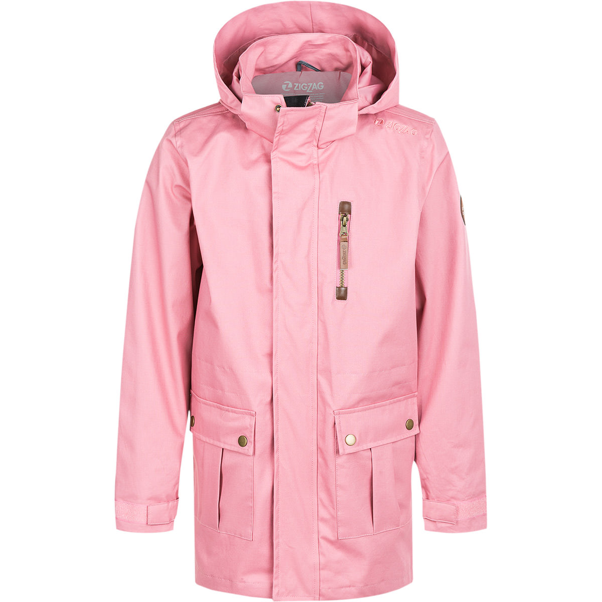Køb ZigZag Fisher Parka Jakke Barn Dusty Rose