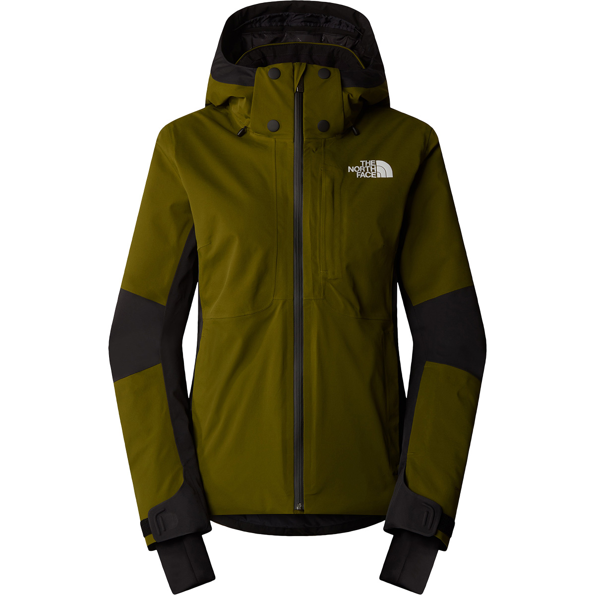 Køb The North Face Lenando Skijakke Dame FOREST OLIVE/TNF BLACK