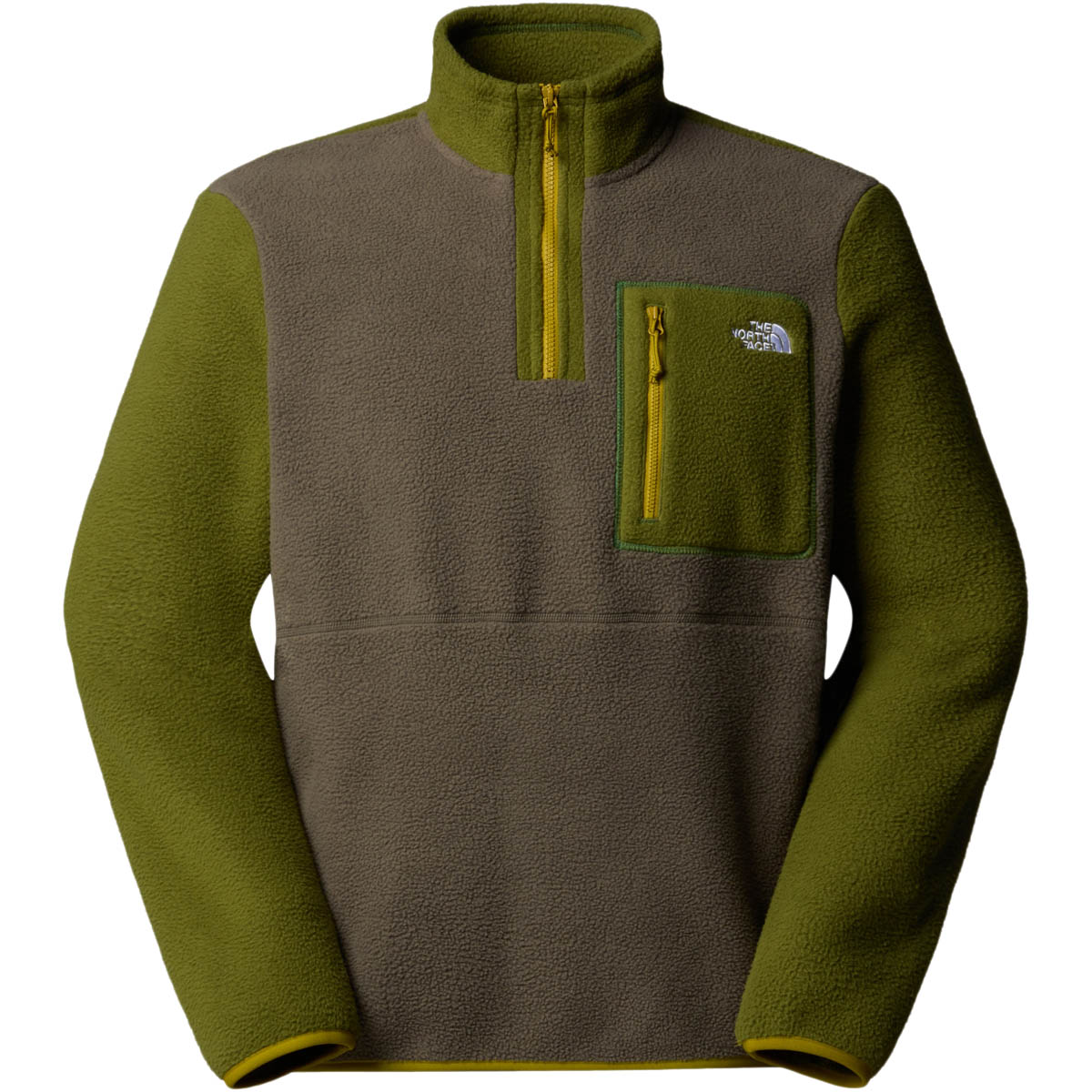 Koop The North Face Yumiori Half Zip Fleece Trui Heren in Taupe Green ...