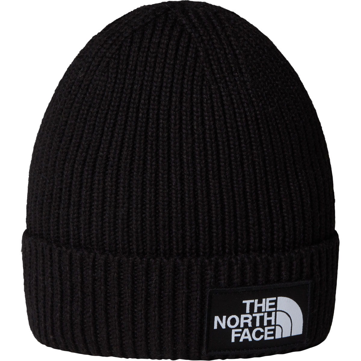 Køb The North Face Logo Box Cuffed Hue Barn Black
