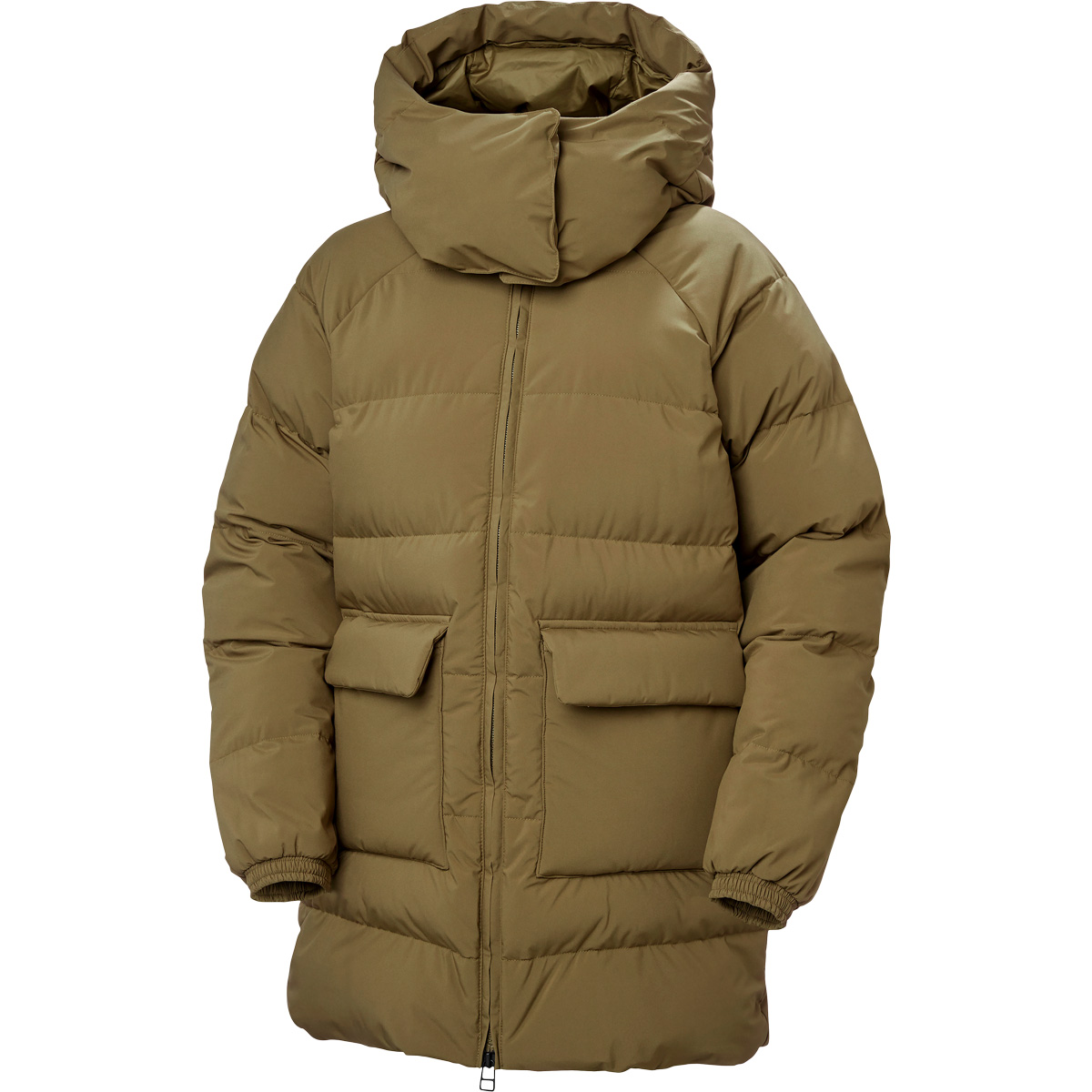 Køb Helly Hansen Ellie Puffy Parka Damesjacke armygrøn