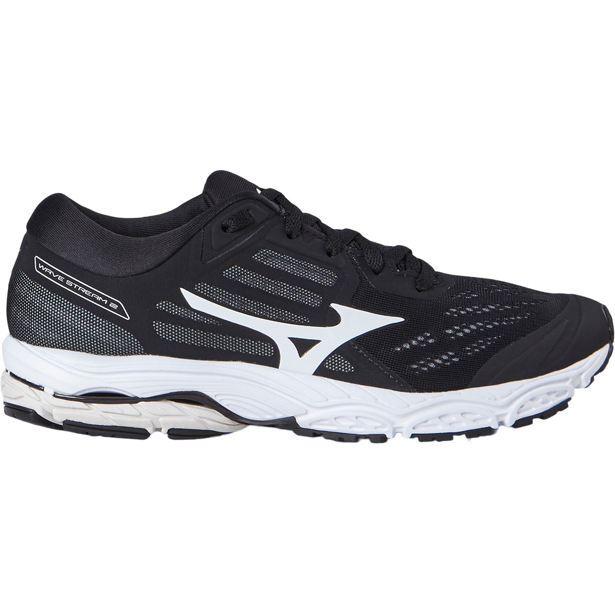 Køb Mizuno Wave Stream 2 Løpesko Dame Black/White/Nimbus Cloud
