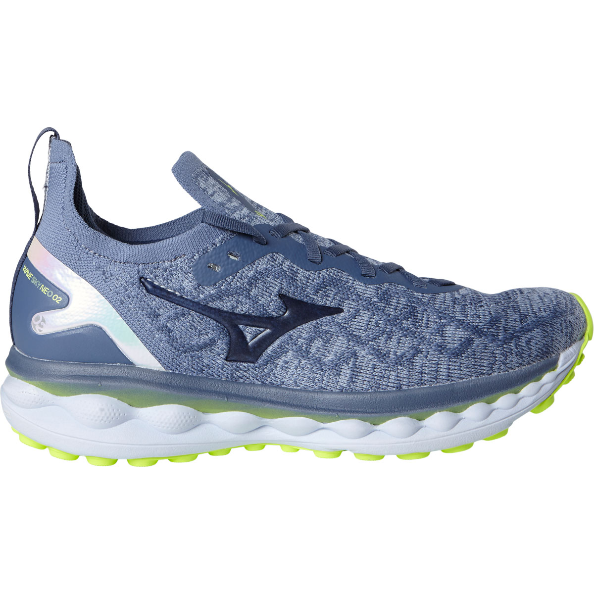 Køb Mizuno Wave Sky Neo 2 Løpesko Dame Troposphere/Blue Blizzard/Vint