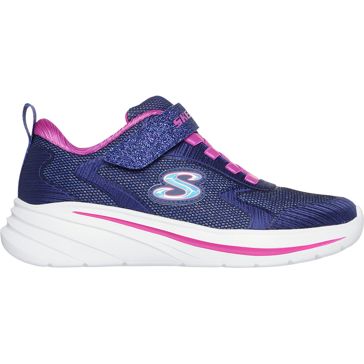 Kjøp Skechers Wave 92 Velcro sneakers barn i Navy