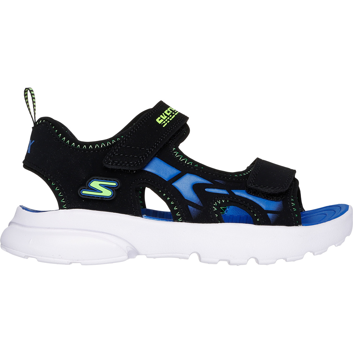 Køb Skechers Boys Sandaler Børn BBLM Black Lime