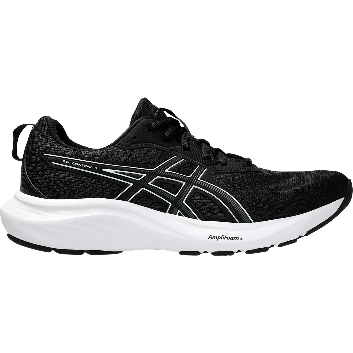 Køb ASICS Gel-Contend 9 Løbesko Dame BLACK/WHITE