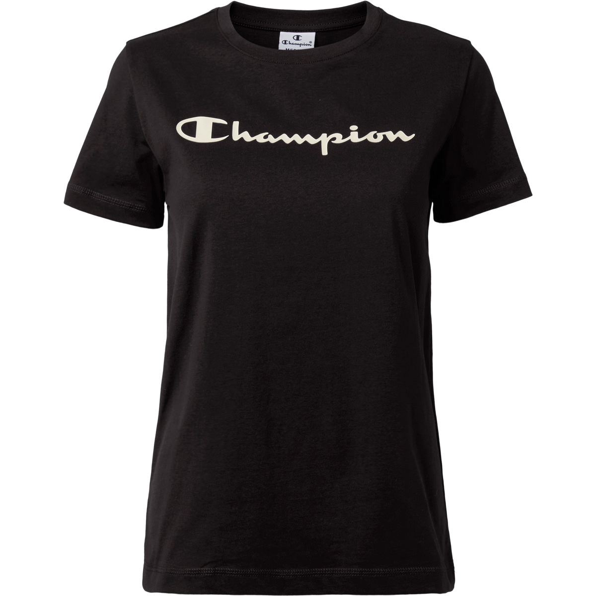 Køb Champion Script Logo T-shirt Dame Black Beauty