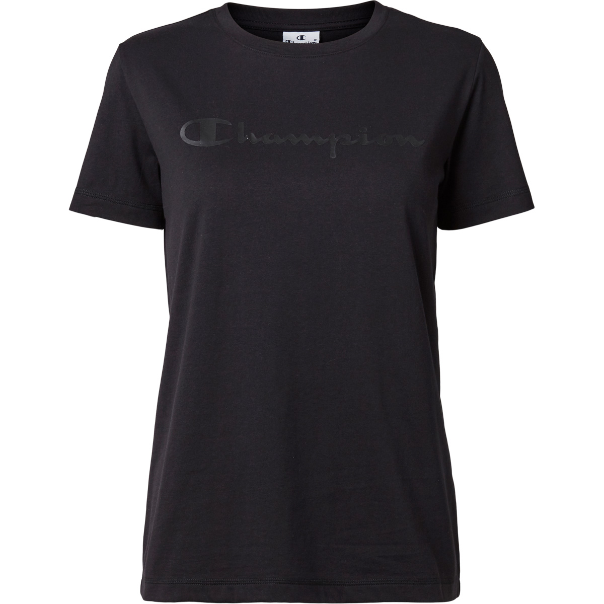 Køb Champion Script Logo T-shirt Dame Black Beauty A