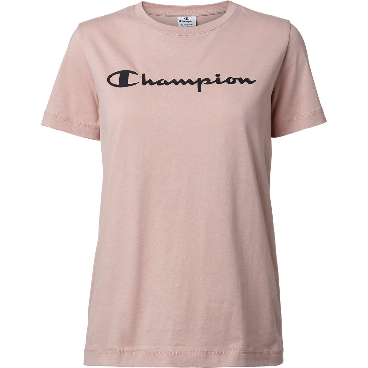 Køb Champion Script Logo T-shirt Dame Misty Rose