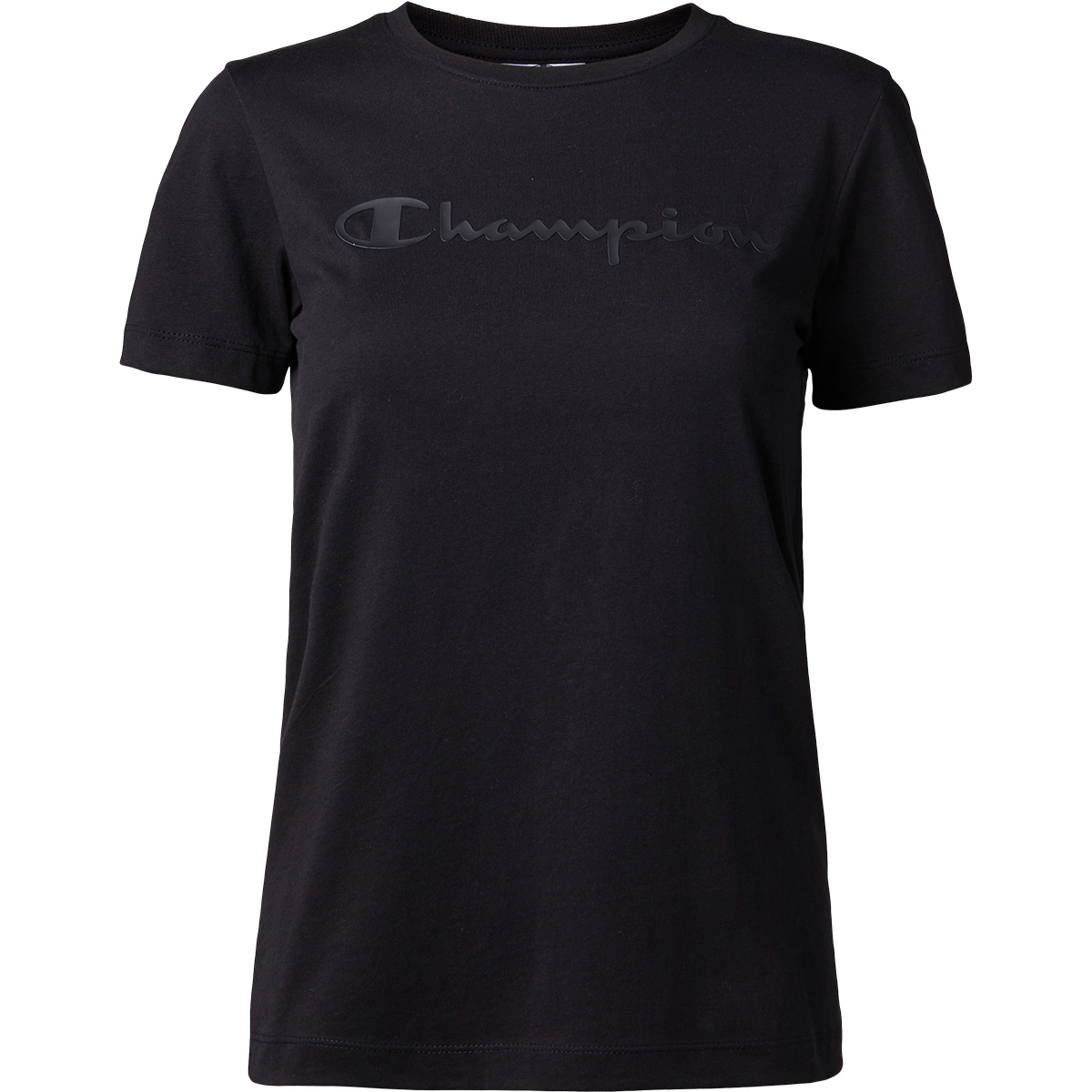 Køb Champion Script Logo T-shirt Dame Black Beauty A