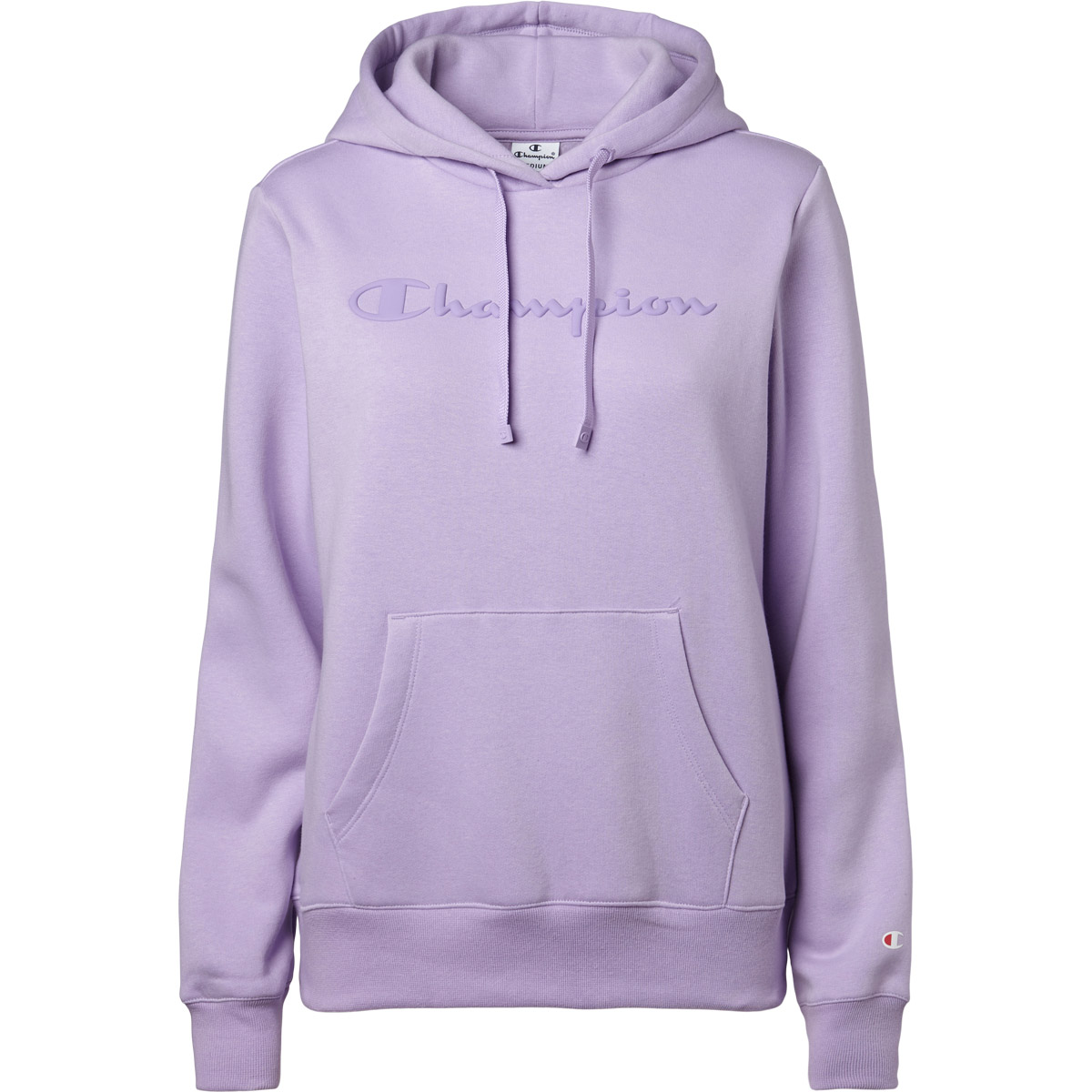 Køb Champion 3D Script Logo Hettegenser Dame Lilac Breeze