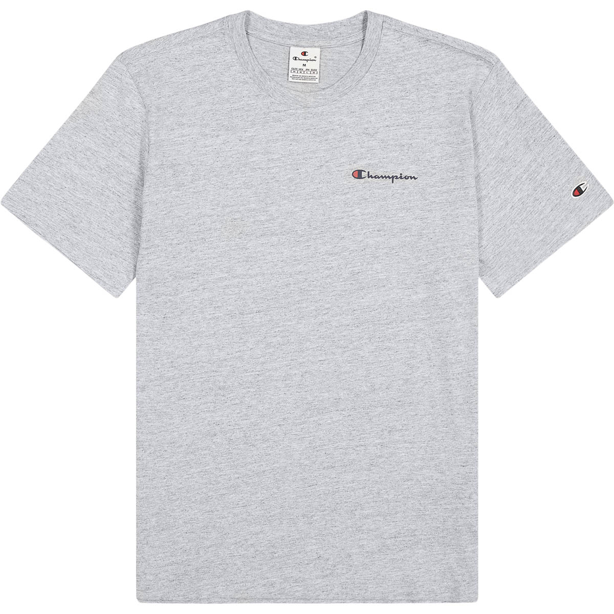 Køb Champion Small Script Logo T-shirt Herre New Oxford Grey Melange