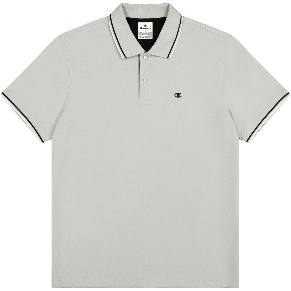 Køb Champion Logo Pique Polo T-shirt Herre CLEVER SAGE
