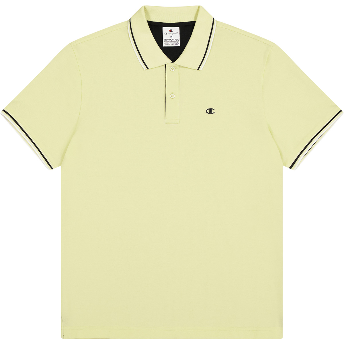 Køb Champion Logo Pique Polo T-skjorte Herre YELLOW SHIMMER