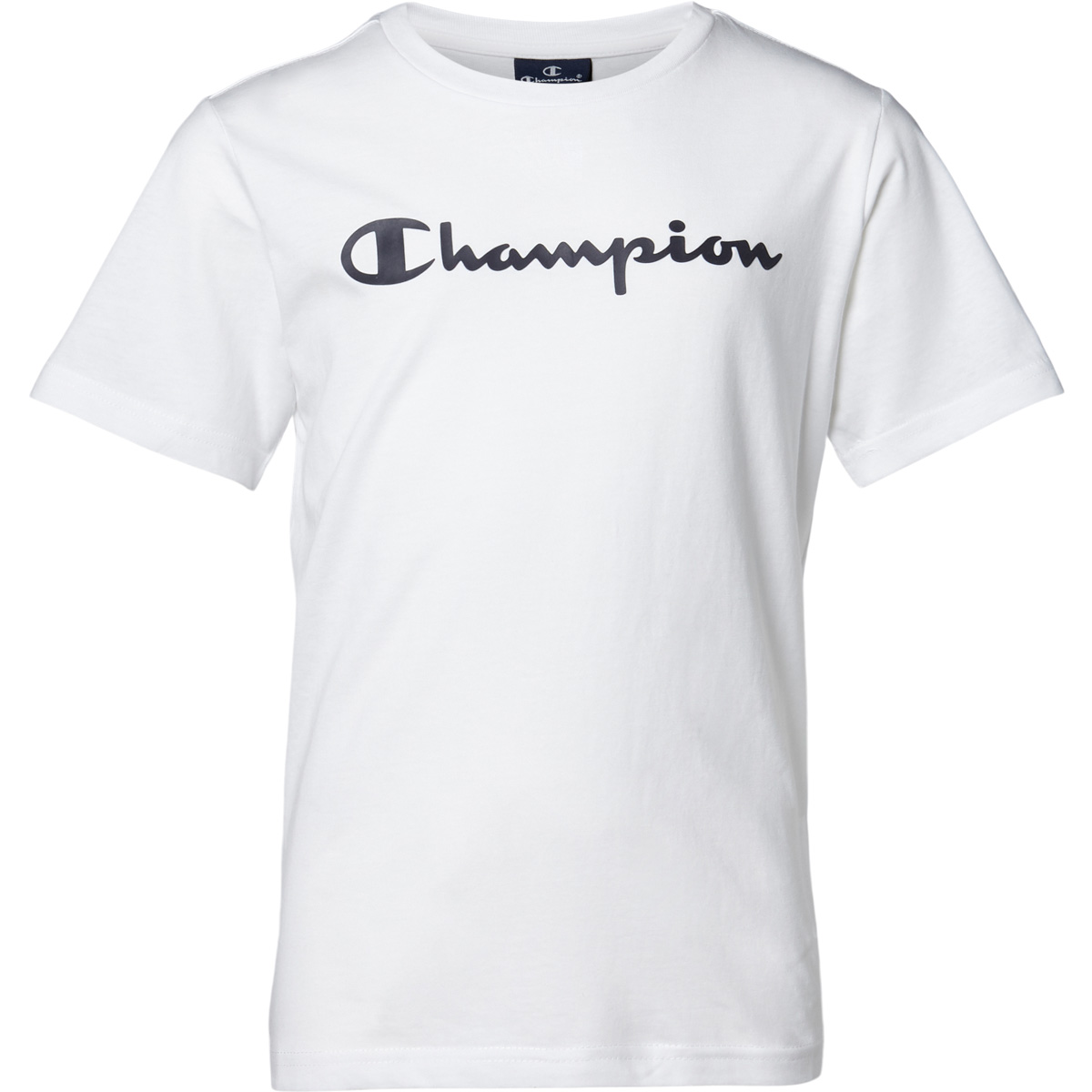 Køb Champion Script Logo T-shirt Børn White